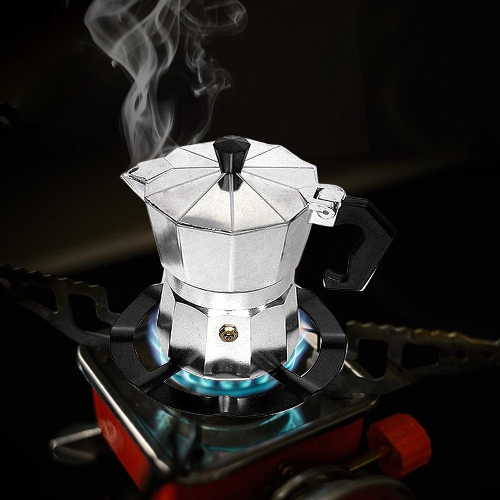 Moka Pot Kachel Stand Staal Koffie Pot Houder Gas ... – Grandado