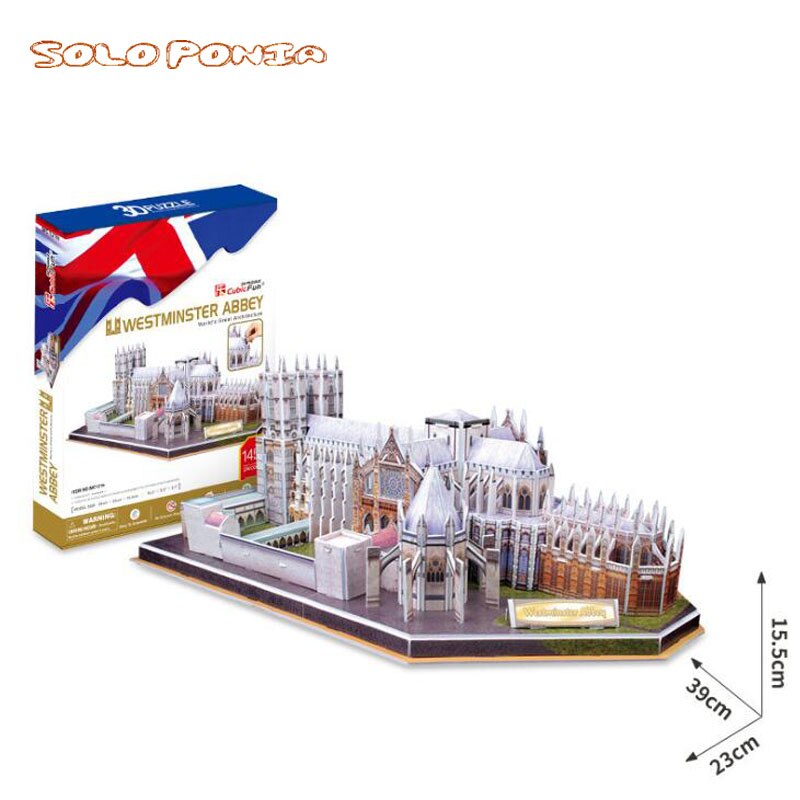 39 cm 3D Cardboard assembly Architectural Model We... – Grandado