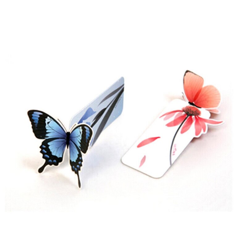 4 Pcs Books Marks Flower Print Bookmark Stationery... – Grandado
