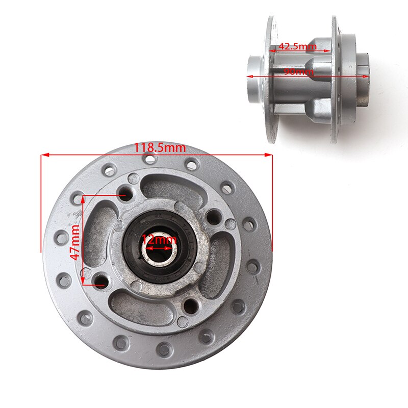 Motorcycle Parts Wheel rim Hub 12/14/17 Inch Front... – Grandado