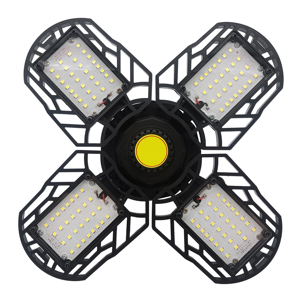 E27 80w vervormbare lamp bewegingssensor magazijn ... – Vicedeal