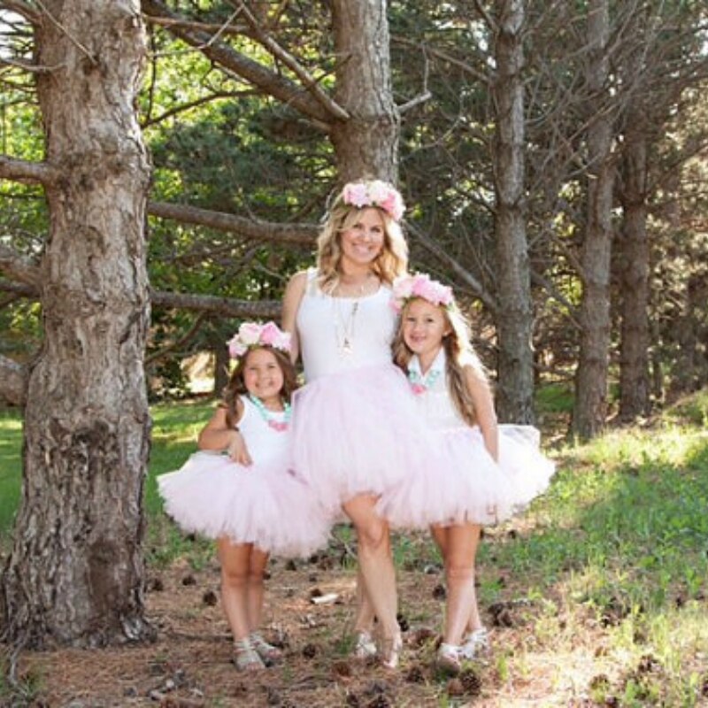 POSH DREAM Mommy and Me Matching Tutu Skirts Famil... – Vicedeal