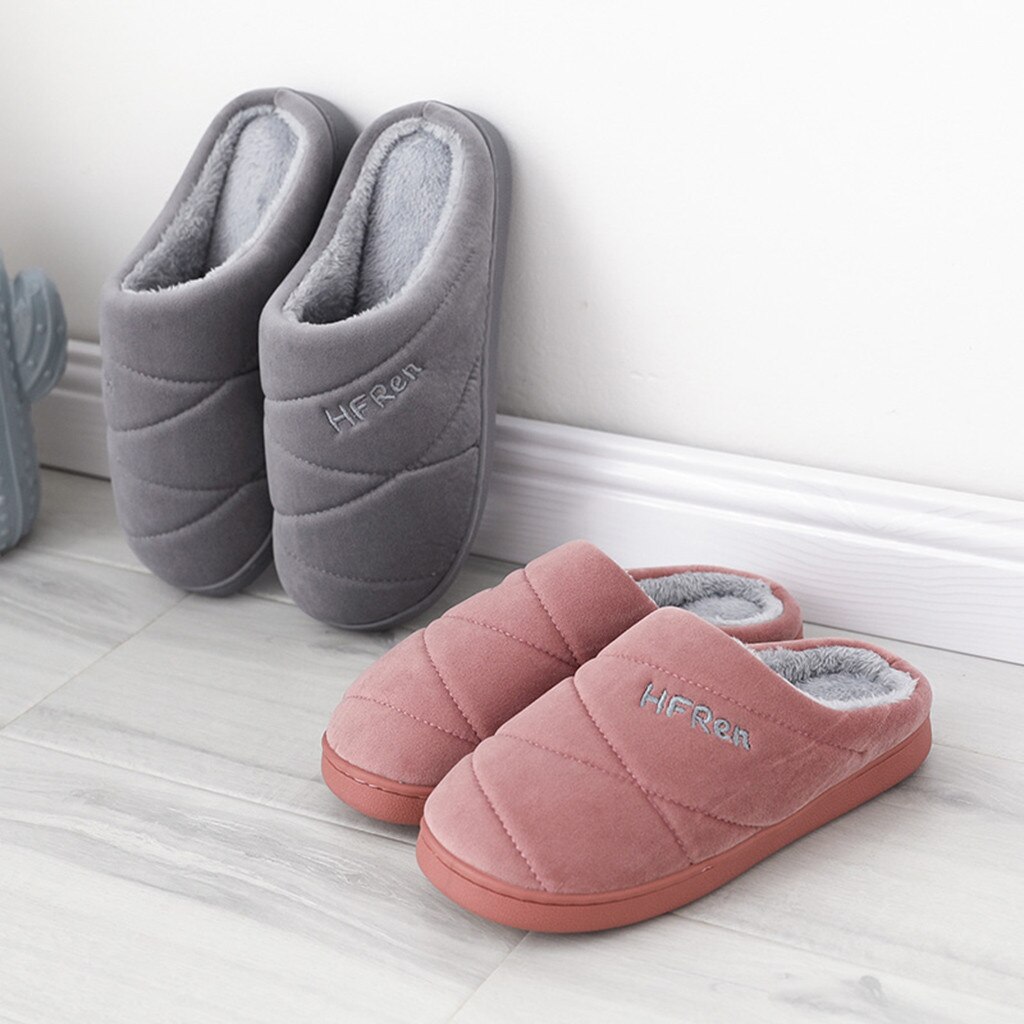 Vrouwen Indoor Slippers Korte Pluche Winter Herfst... – Vicedeal