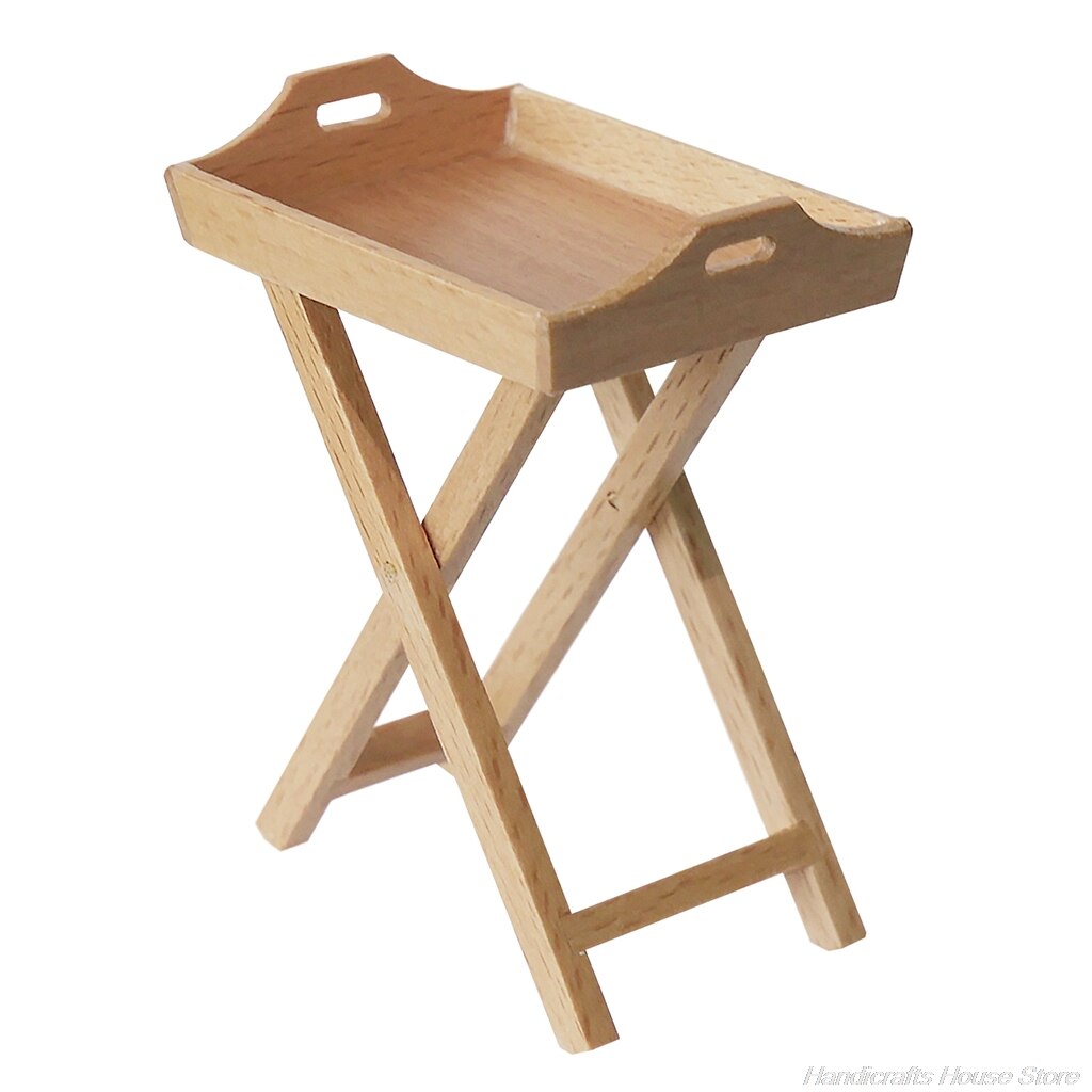 1:12 Dollhouse Accessories Mini Tea Table Miniatur... – Grandado