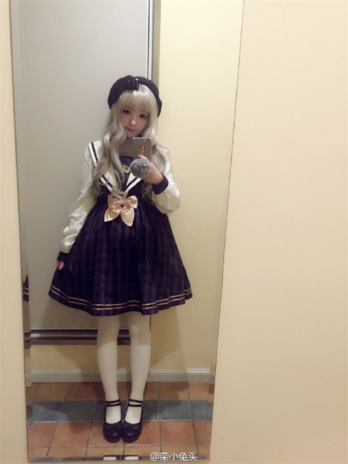 Japanese soft sister uniforms sailor suit Slim dre... – Grandado