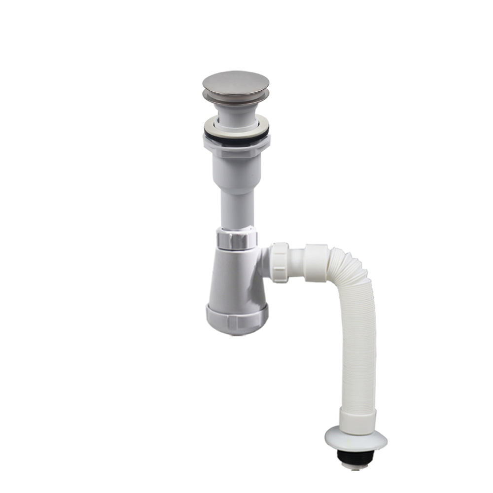 Talea Bathroom basin Drain kit Double basket filte... – Vicedeal