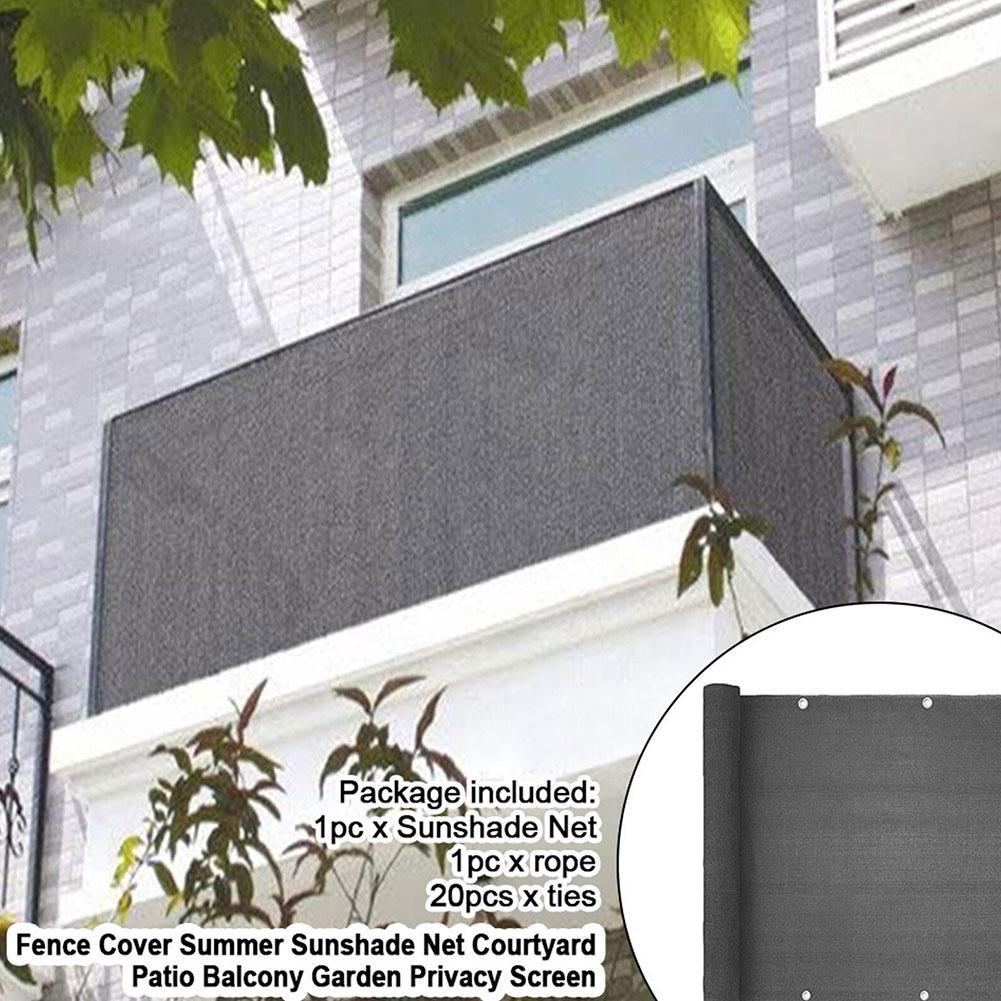 Balcony View Breeze Privacy Screen Breeze Sewing B... – Grandado