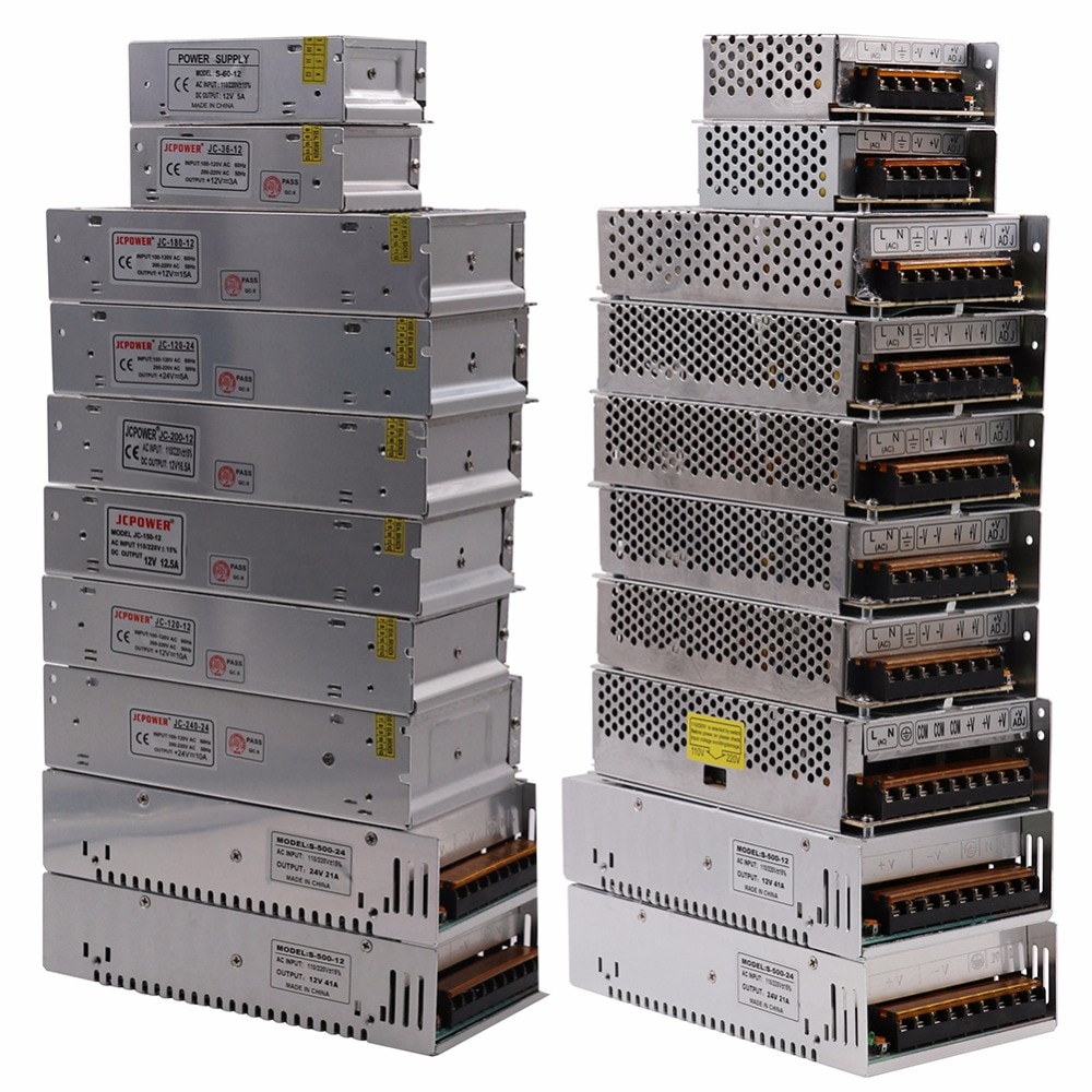 DC12V 1A 2A 3A 5A 20A 33A 41A lighting Transformer... – Grandado