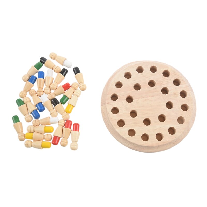 1set Wooden Memory Match Stick Chess Game Children... – Grandado