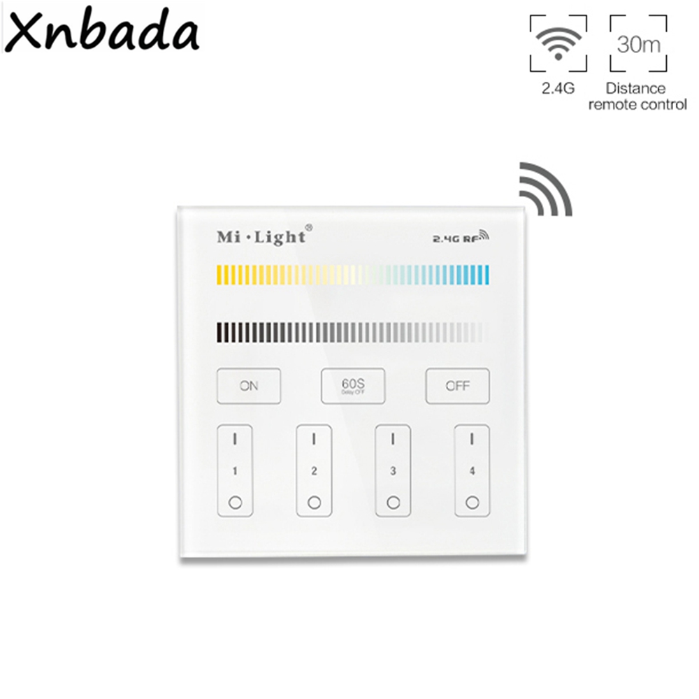 Milight MiBoxer 2.4G T2 4-Zone CCT Adjust Smart Le... – Grandado