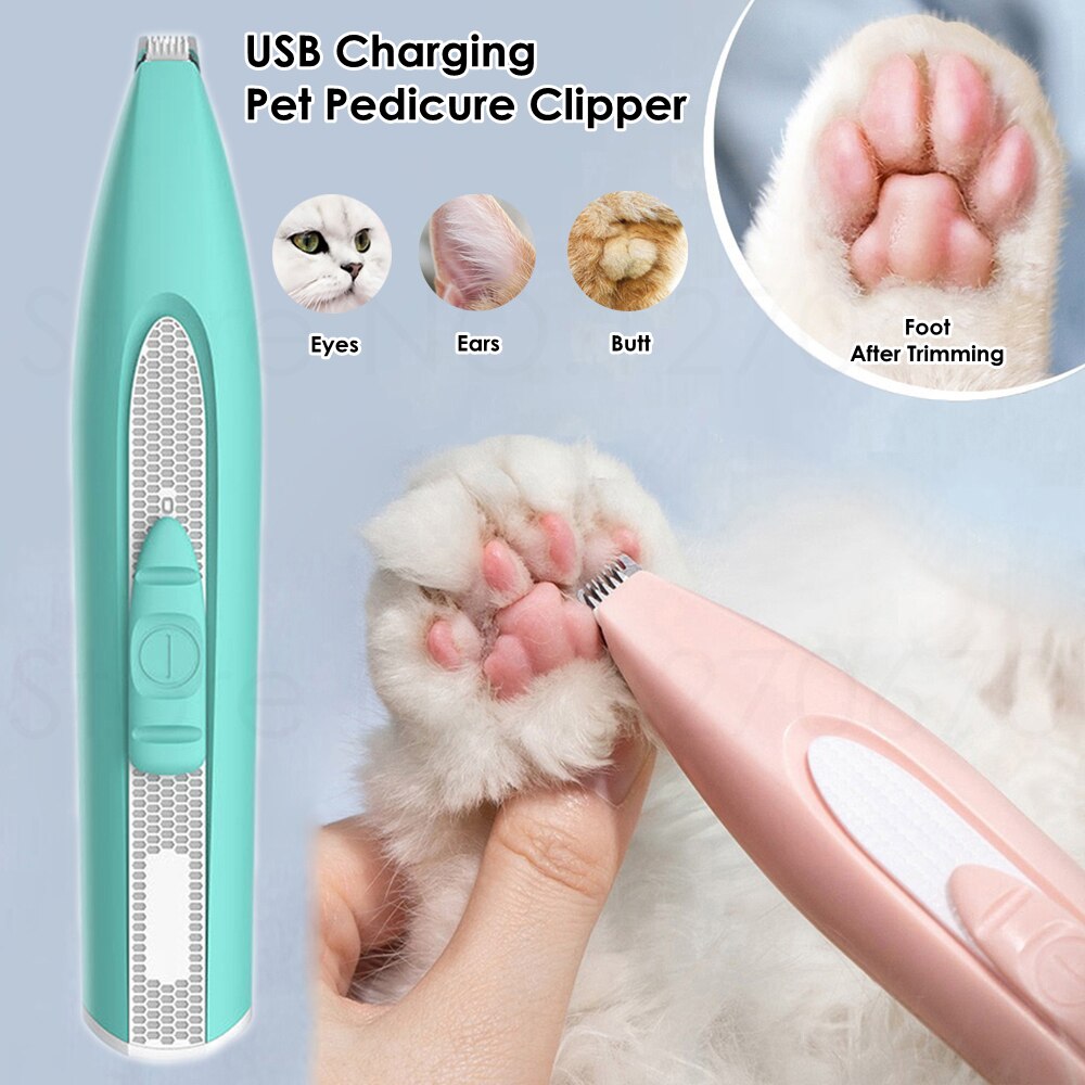 Dog Clippers Cordless Silent Cat Foot Hair Trimmer... – Vicedeal