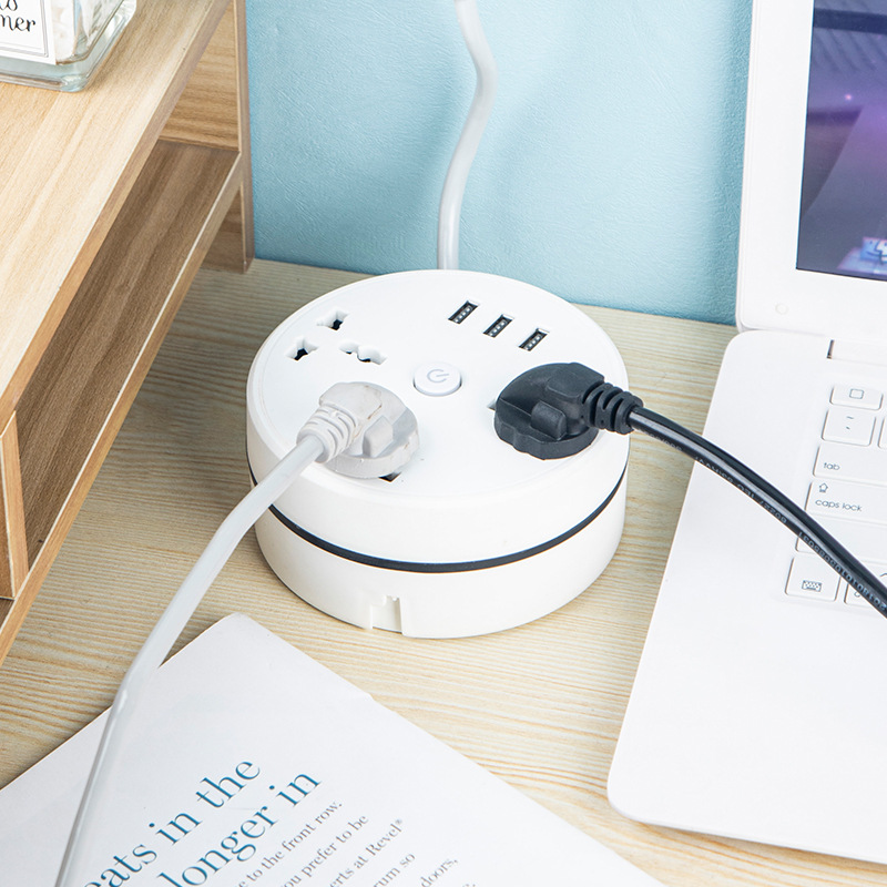 USB Power Strip with 2 Meters Extension Cord Unive... – Grandado