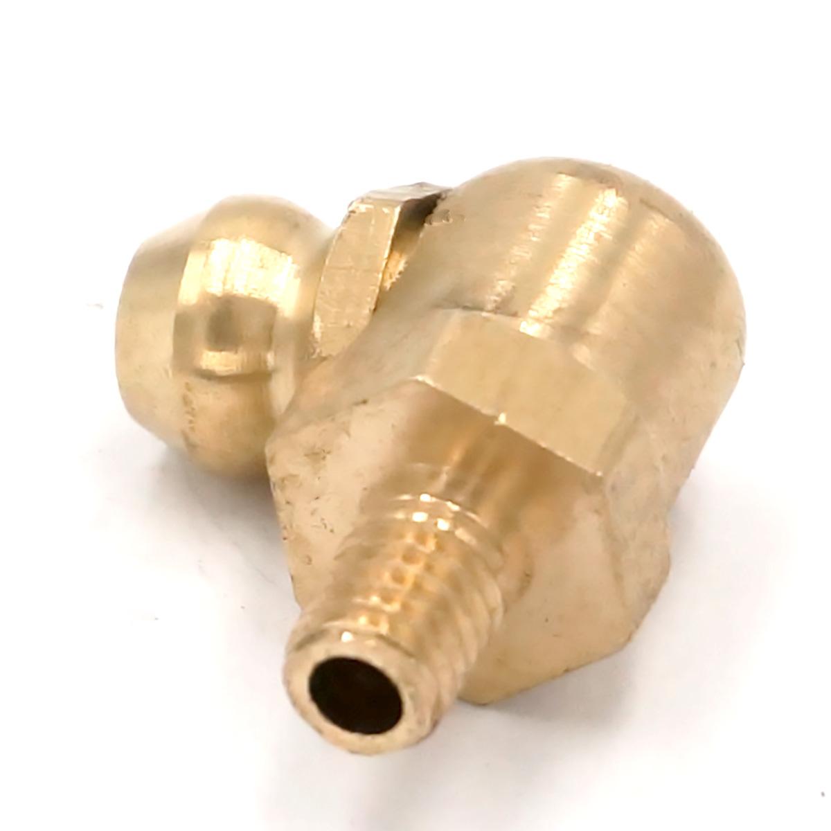 10pcs M4 Metric male 90 degrees Brass Grease Zerk ... – Grandado