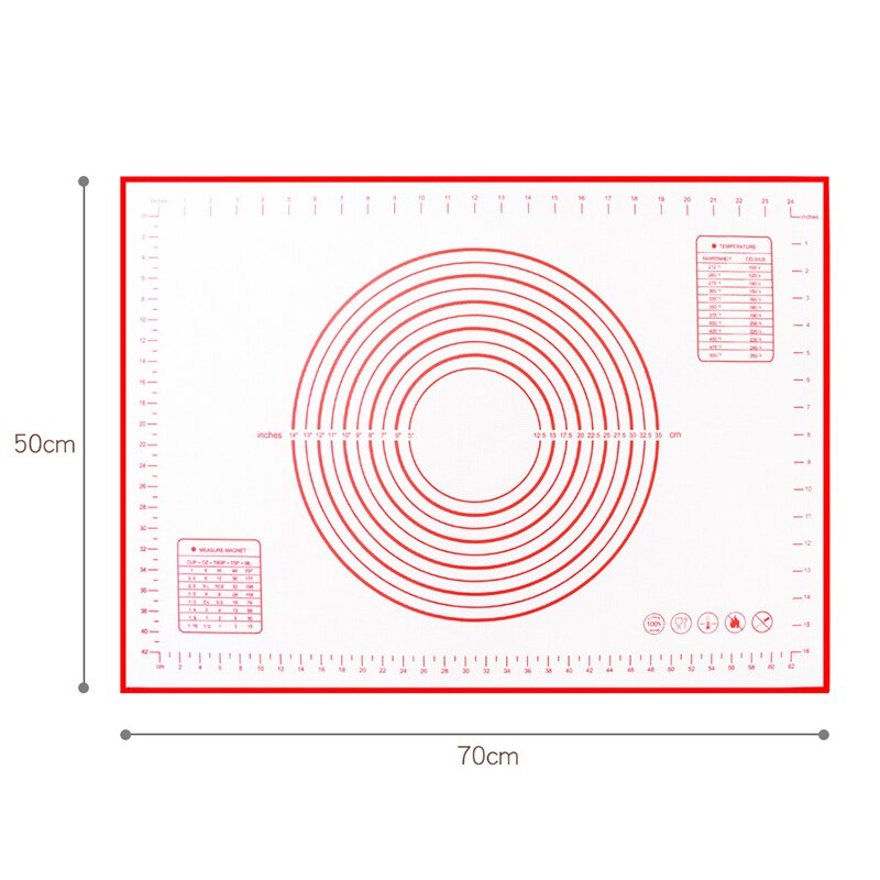 Thicken 0.7mm Silicone Baking Mat Large Size Pad B... – Grandado