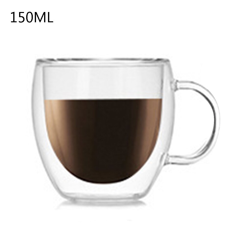 Water Bottle Coffee Cup Heat-resistant Double Wall... – Vicedeal