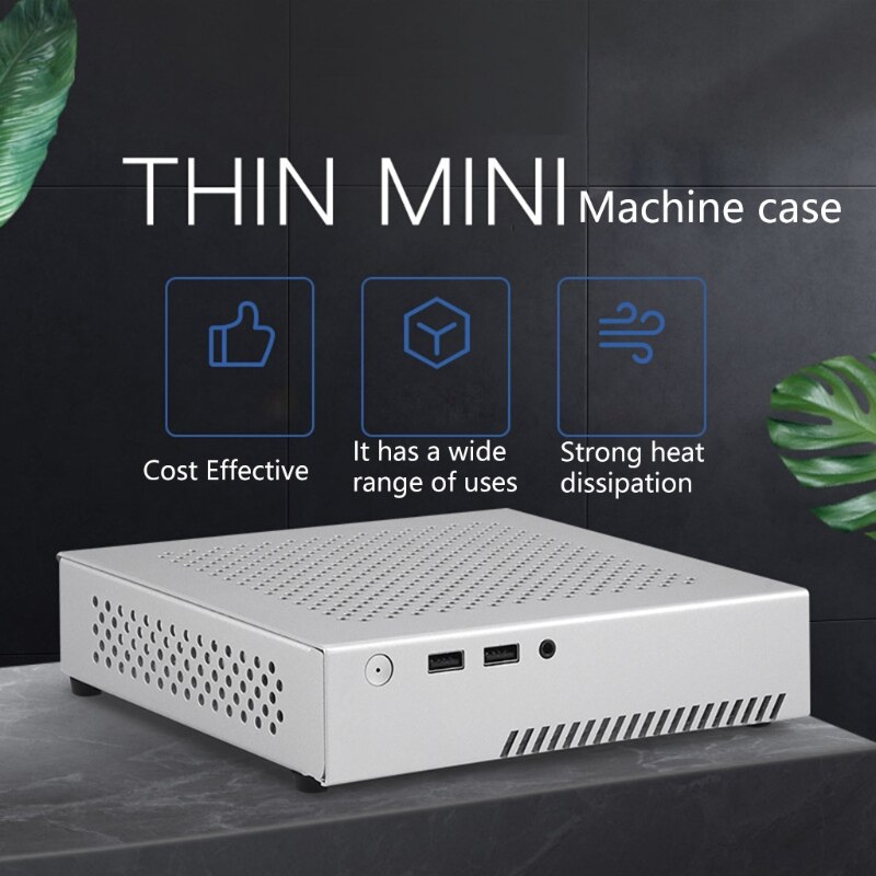 Aluminum QX03 Mini ITX Case Computer Chassis HTPC ... – Vicedeal