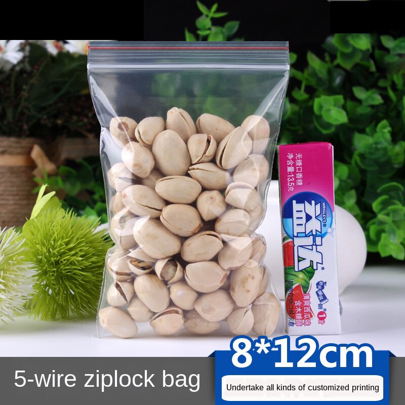 Ziplock Zak Grote Transparante Plastic Zak Plastic... – Vicedeal