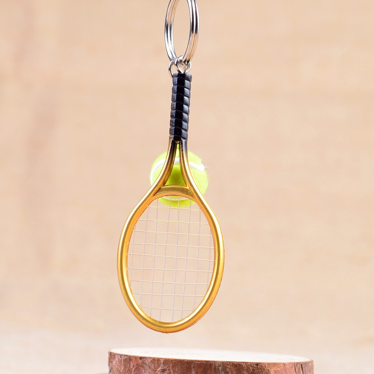 4pcs ZARSIA Mini Tennis Tennis Racket Key Buckle t... – Grandado