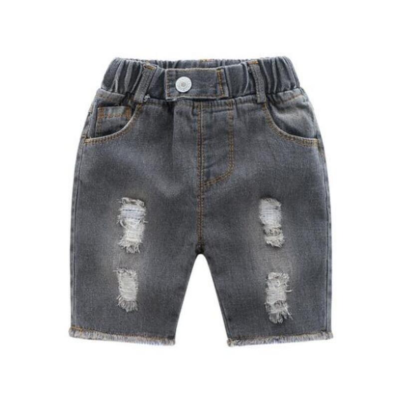 Zomer Baby Jongens Denim Shorts Mode Gat Kinderen ... – Vicedeal