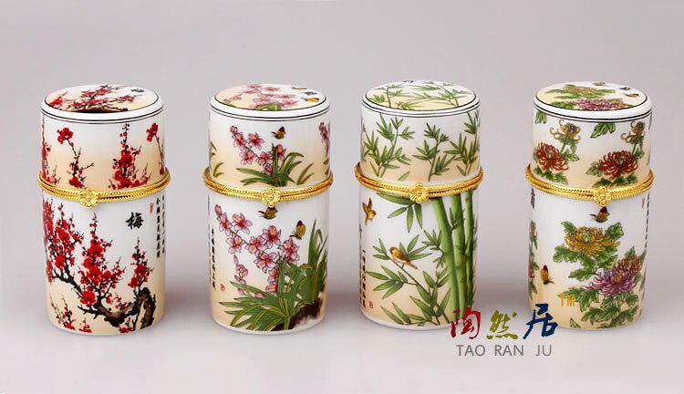 5PCS Chinese style home ceramic tableware toothpic... – Grandado