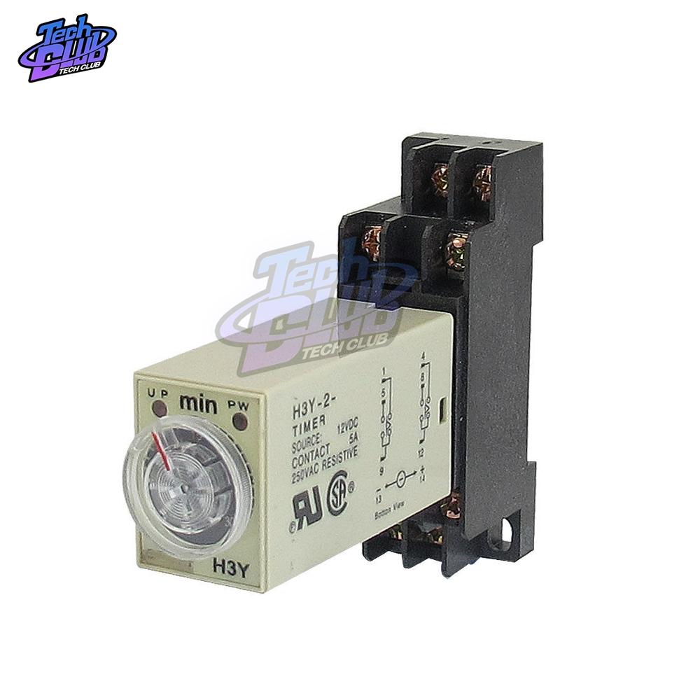 H3Y-2 Ac 220V Relais 30 Min Timer Vertraging Relai... – Grandado