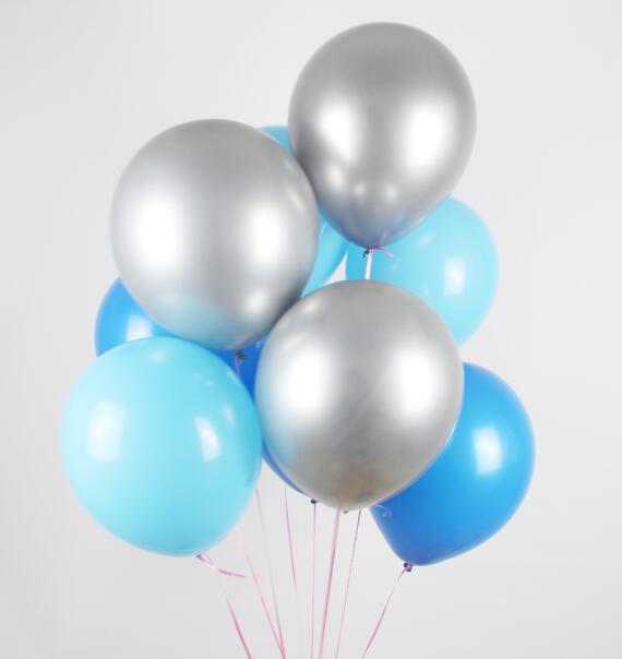 10 piezas cromo metálico oro rosa perla redonda Gl... – Grandado