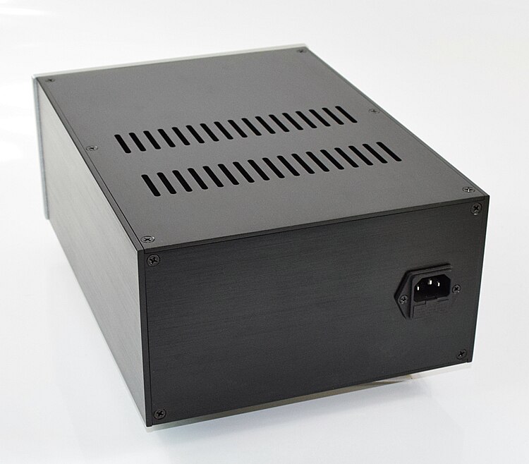Full aluminum WA123 preamp chassis power amplifier... – Grandado