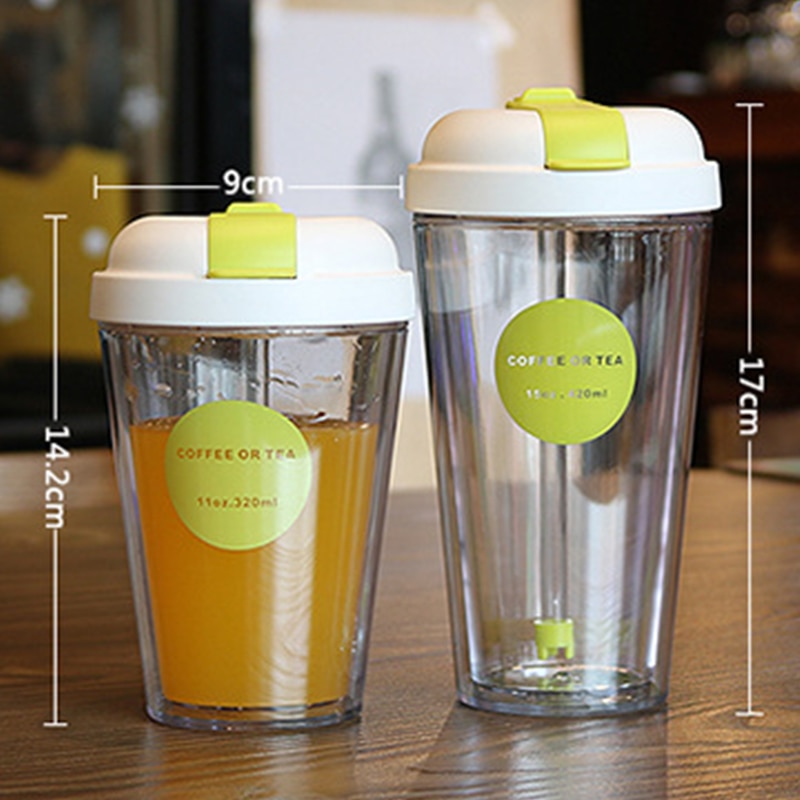 320 ml/420 ml Herbruikbare Bubble Tea Cup Tumbler ... – Vicedeal