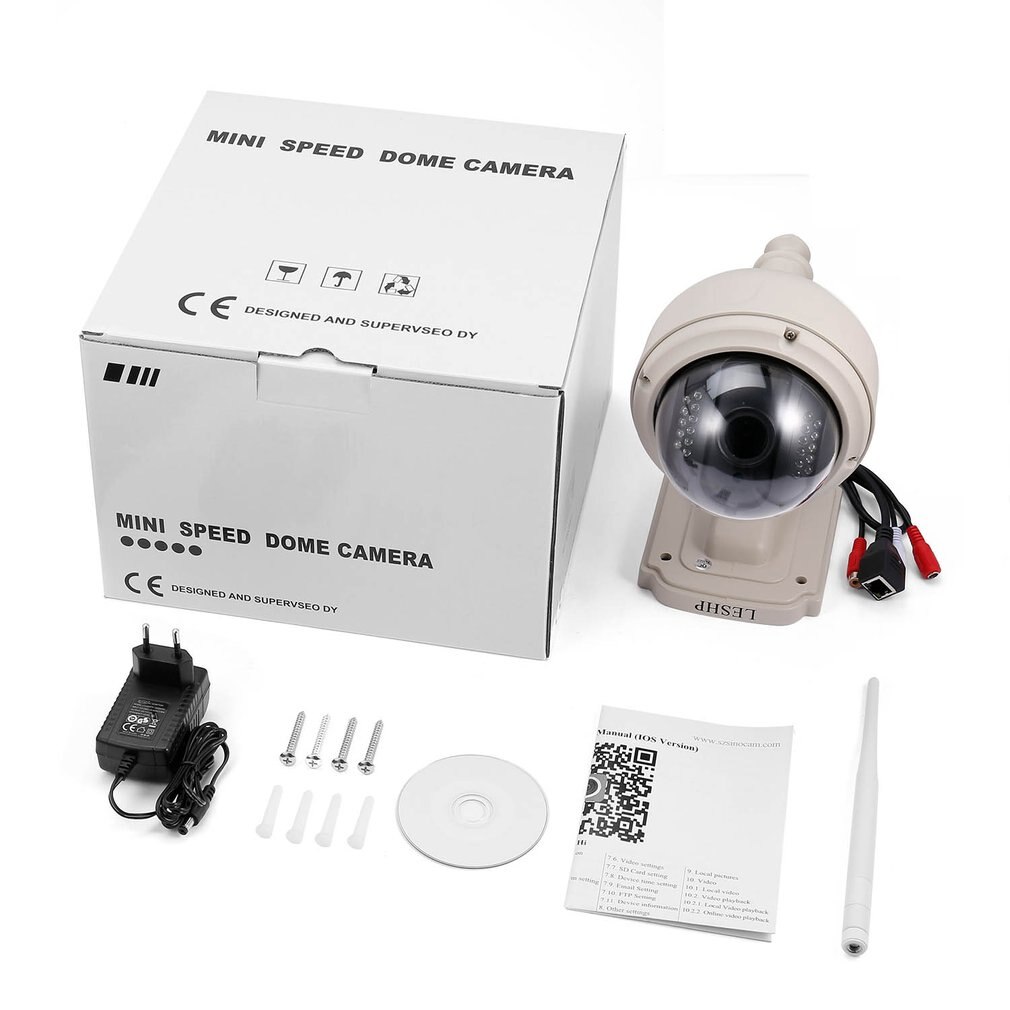 1.3MP IP Zoom PTZ CCTV Camera Auto-focus Wireless ... – Grandado