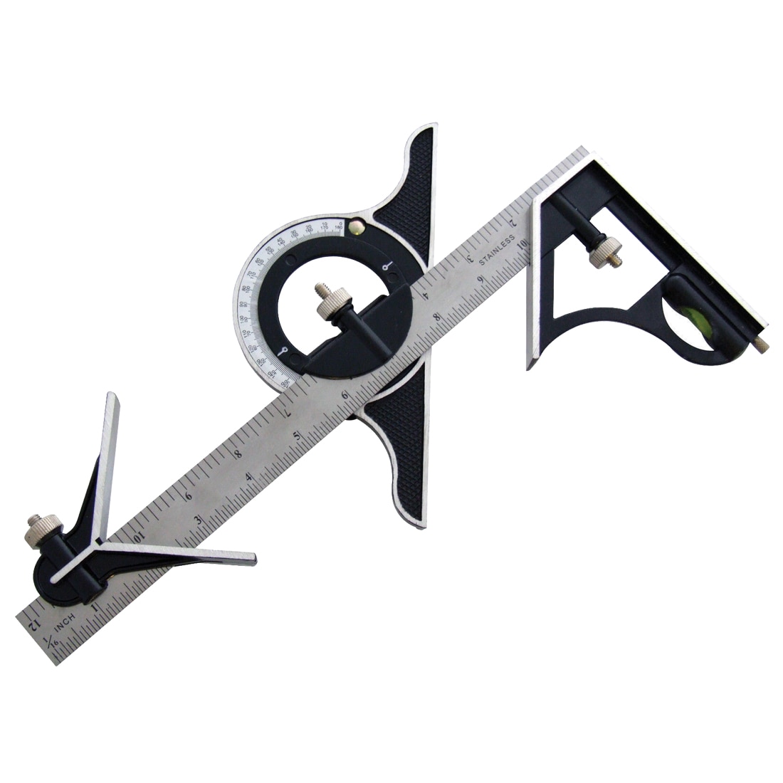 Combination Square Set Protractor Spirit Level Alu... – Vicedeal