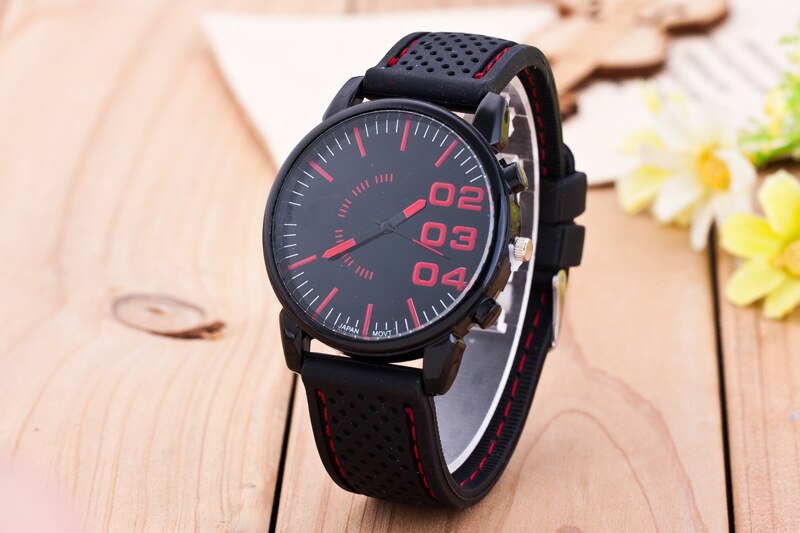 digital dial leather strap Casual Exquisite Precis... – Grandado
