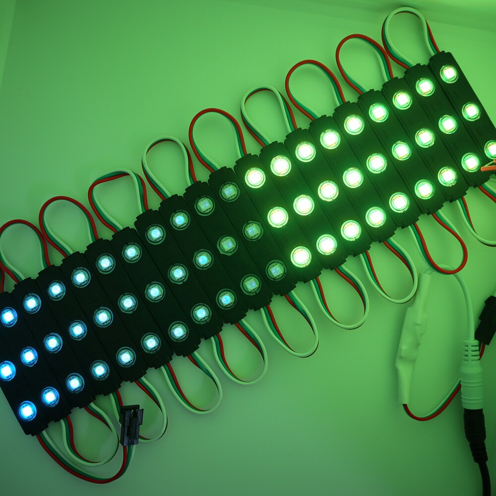 20Stck 12V WS2811 RGB LED-Modul Pixel LED Streifen... – Grandado