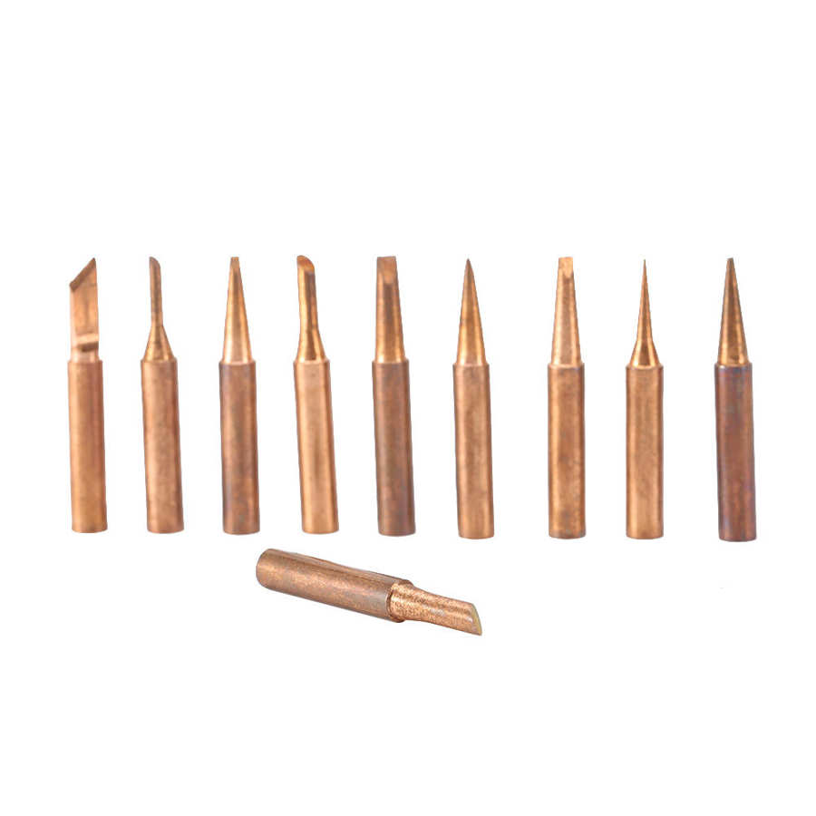 10Pcs Copper 900M-T Solder Tips Soldering Bits Wel... – Vicedeal
