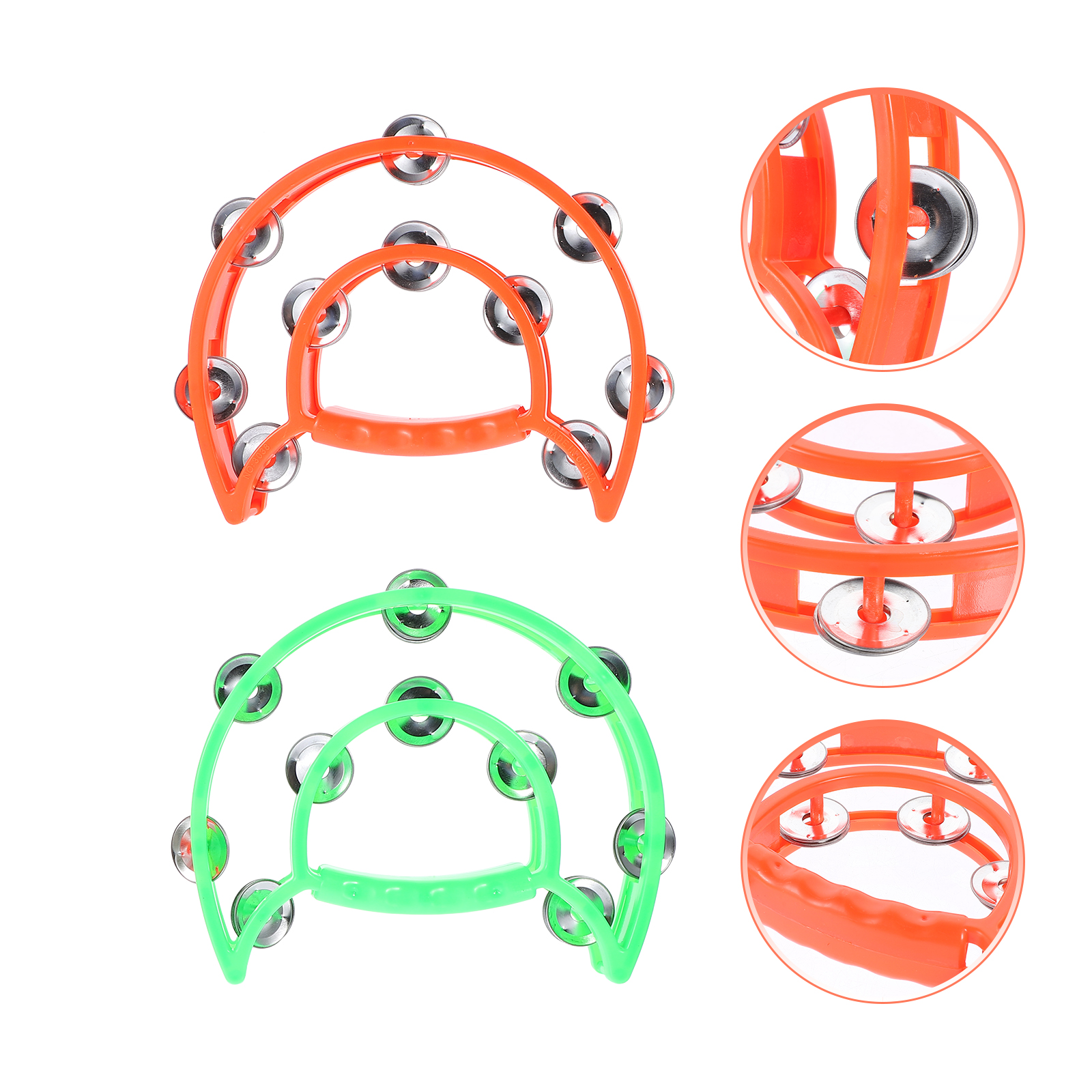 2 Stuks Mooie Kids Hand Rammelaar Speelgoed Grappi... – Grandado