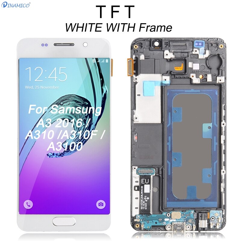 Dinamico A310 Lcd Voor Samsung Galaxy A3 Touch Pan... – Grandado