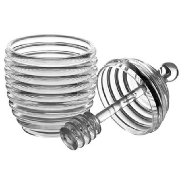Honing Kristal Fles Honeypot Honey Jar Honey Fles ... – Vicedeal