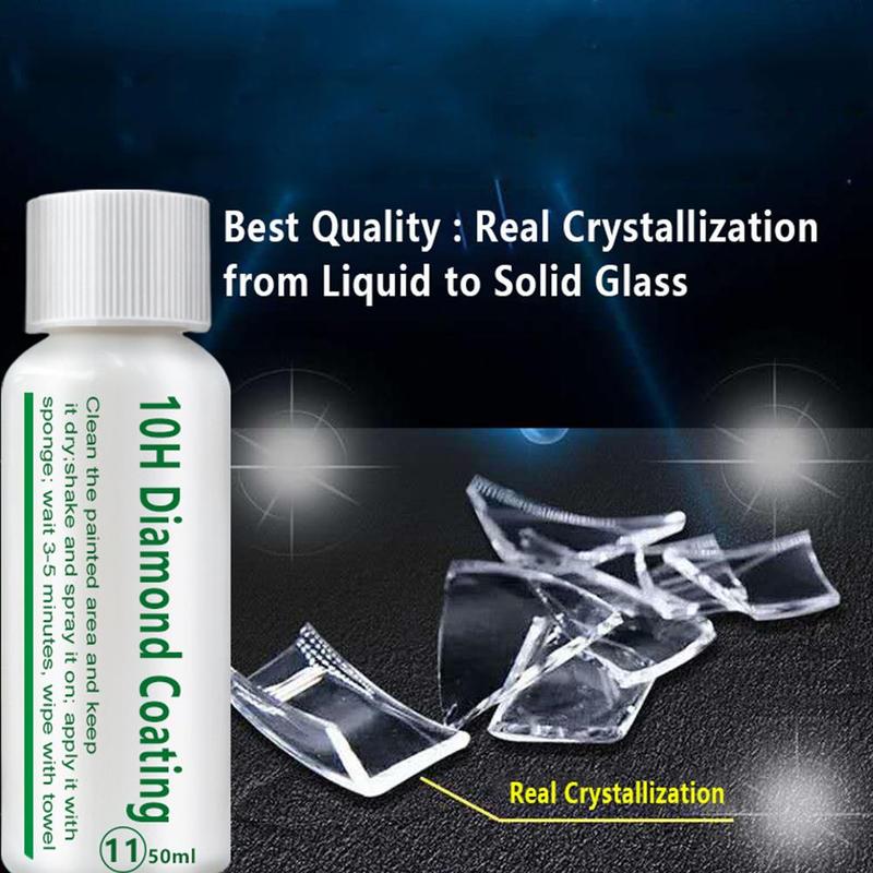 10H Diamond Coating Hydrophobic Glass Coating Cera... – Grandado