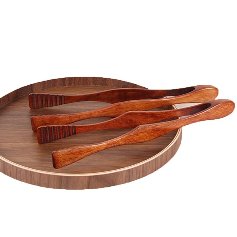 1pc Wooden Food Tongs BBQ Barbecue Bacon Steak Ton... – Grandado