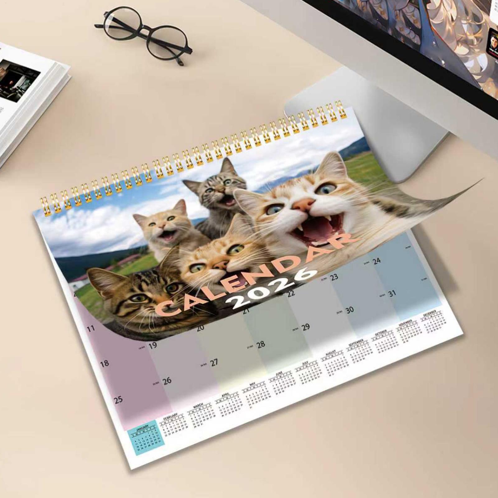 Calendario de gato bonito y , calendario de escrit... – Grandado