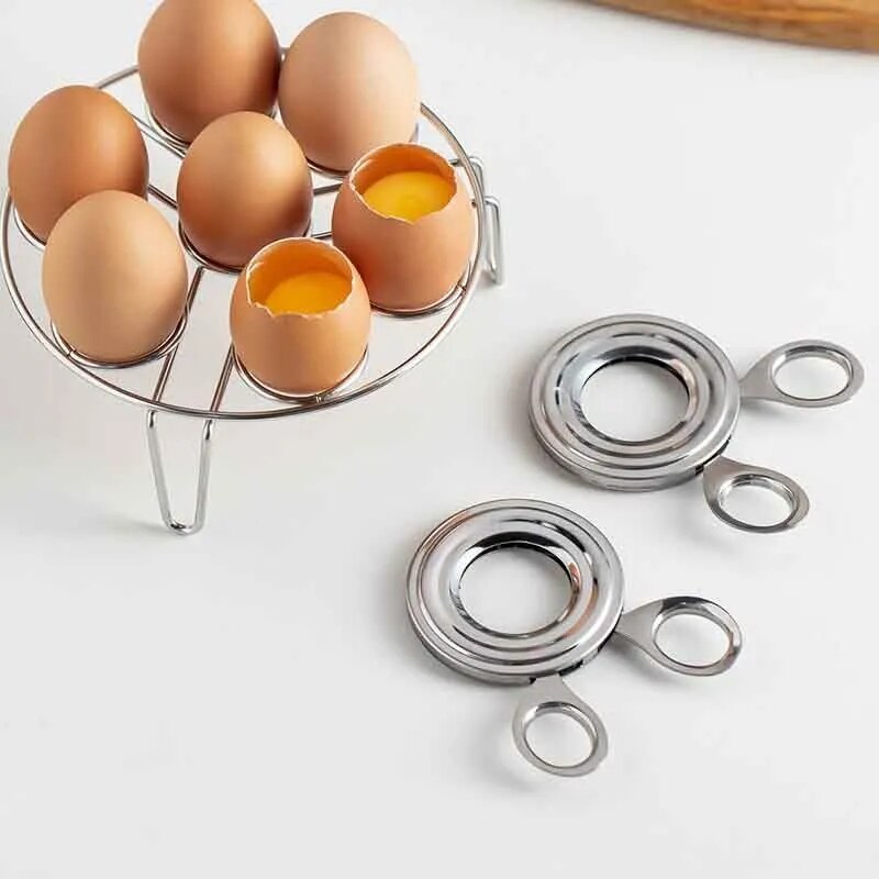 1PC Stainless Steel Egg Cutter Boiled Egg Separati... – Grandado