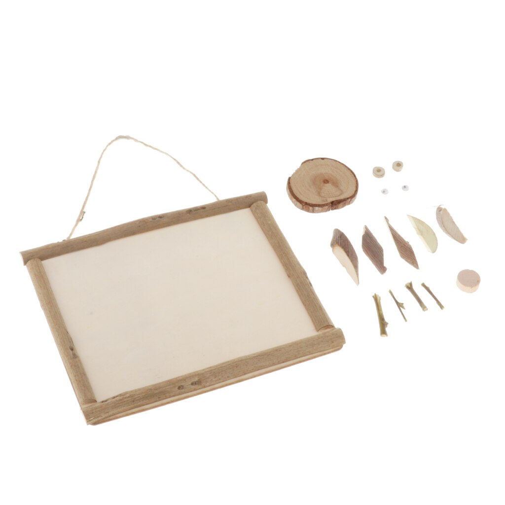 Kid DIY Kit Wood Pieces Materials For Handcrafted ... – Grandado