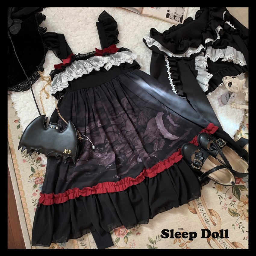 Gothic palace sweet princess lolita dress vintage ... – Grandado