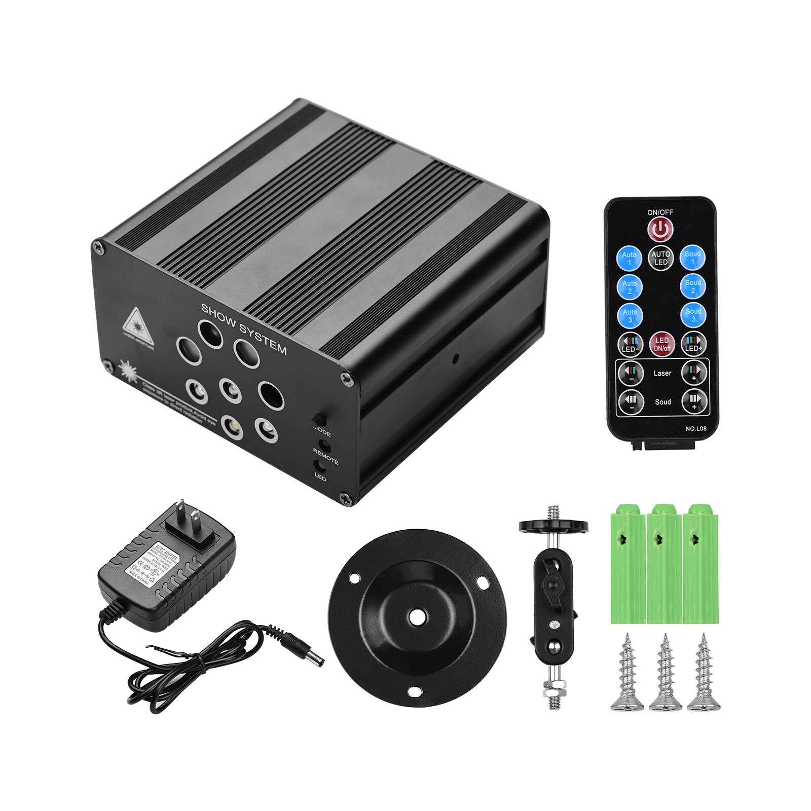 Ammoon IGB-T813 Aurora Strobe Stadium Light 128 Co... – Grandado
