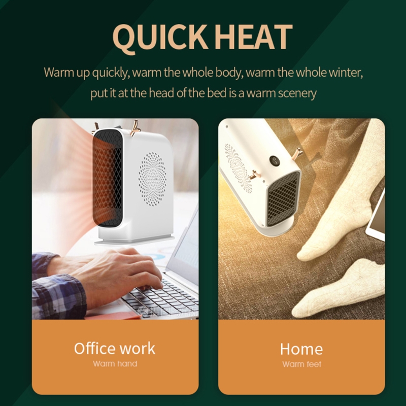 Desktop Mini Electric Heater Portable Space Heater... – Grandado