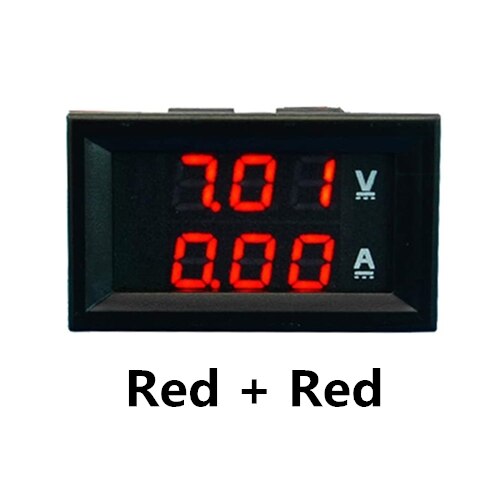 DC 100V 10A voltmetro voltmetro digitale amperomet... – Grandado