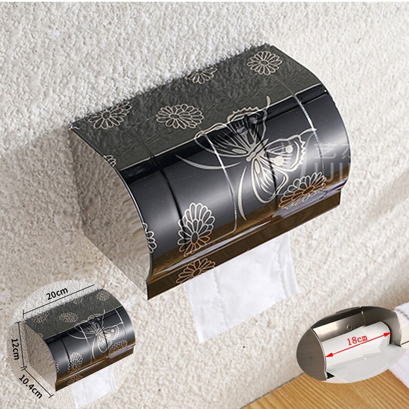 Stahl Wand WC Papier Box Porta Carta Igienica Bian... – Grandado