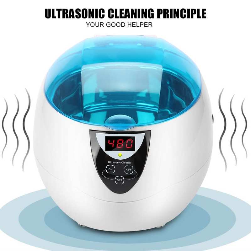 750ml Ultrasonic Cleaner for Nail Tools Sterilizer... – Vicedeal