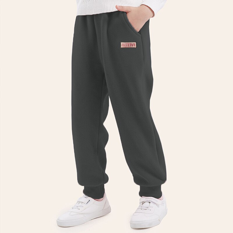 TON LION KIDS 2022 Winter Girls Sweatpants Warm fo... – Grandado