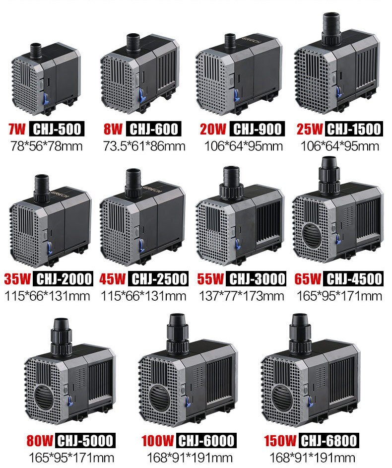 SUNSUN CHJ Aquarium Fish Tank Pond Fountain Adjust... – Grandado