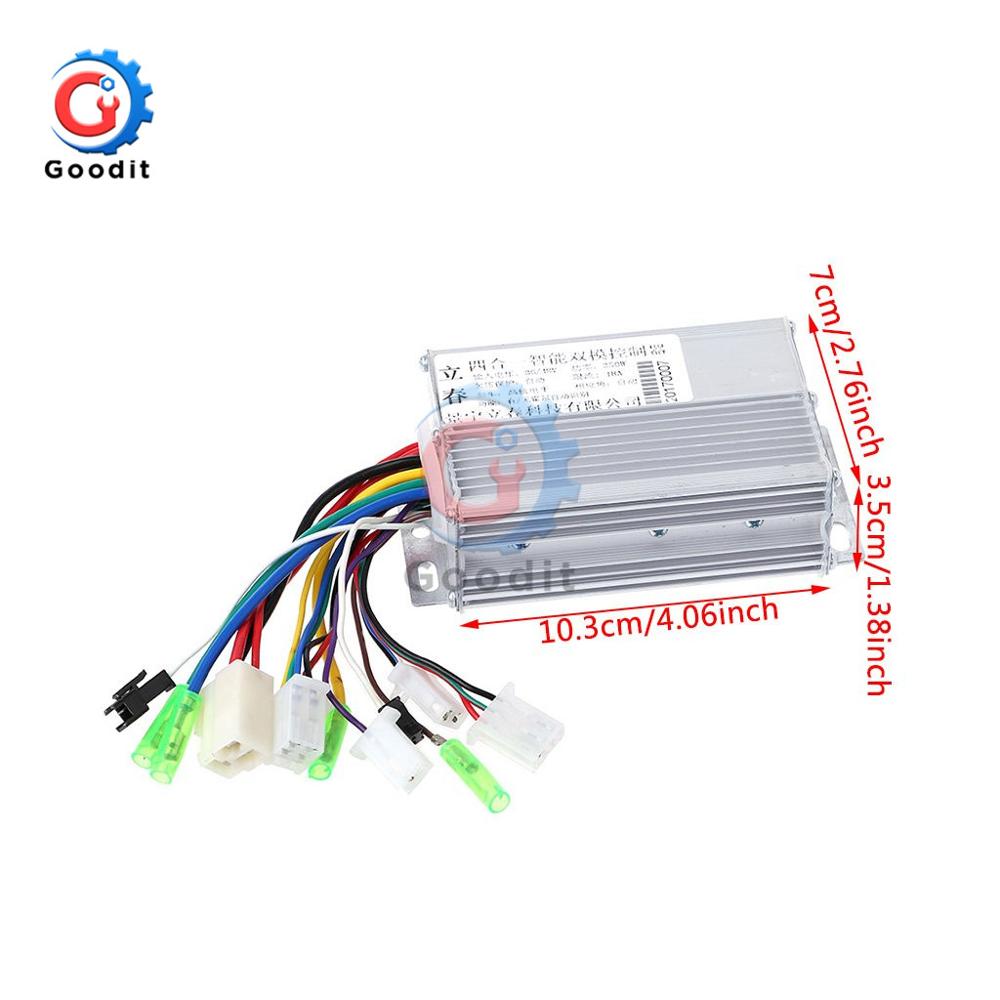 Dc 36v/48v 350w borstlösa dc motorvarvtalsregulato... – Grandado